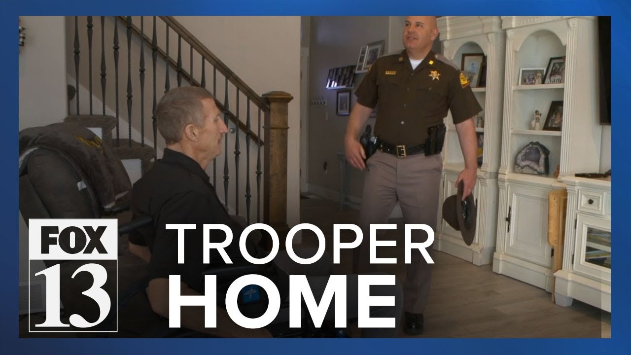 UHP trooper injured in overpass fall back home, calls support ...