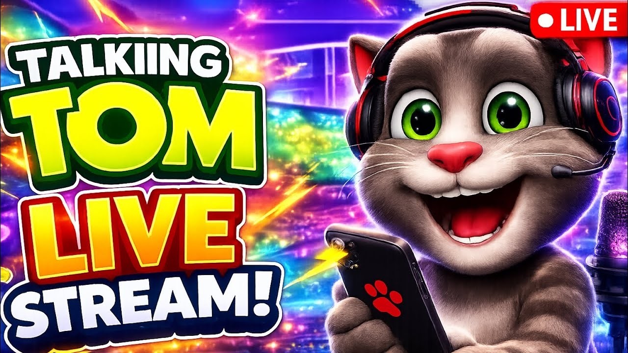 Talking Tom Game LIVE | My Talking Tom 2 | Tom Live Gameplay - YouTube
