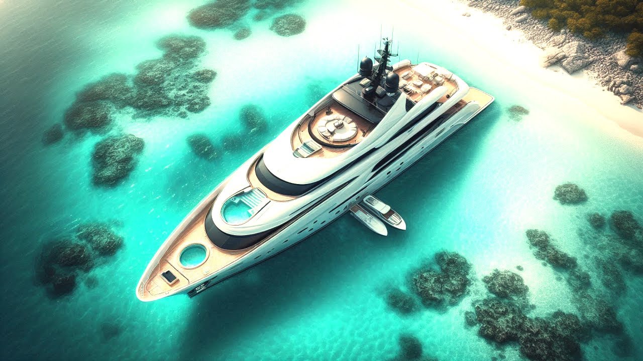 Touring a $200,000,000 USD MEGAYACHT with an Indoor Pool!, - YouTube