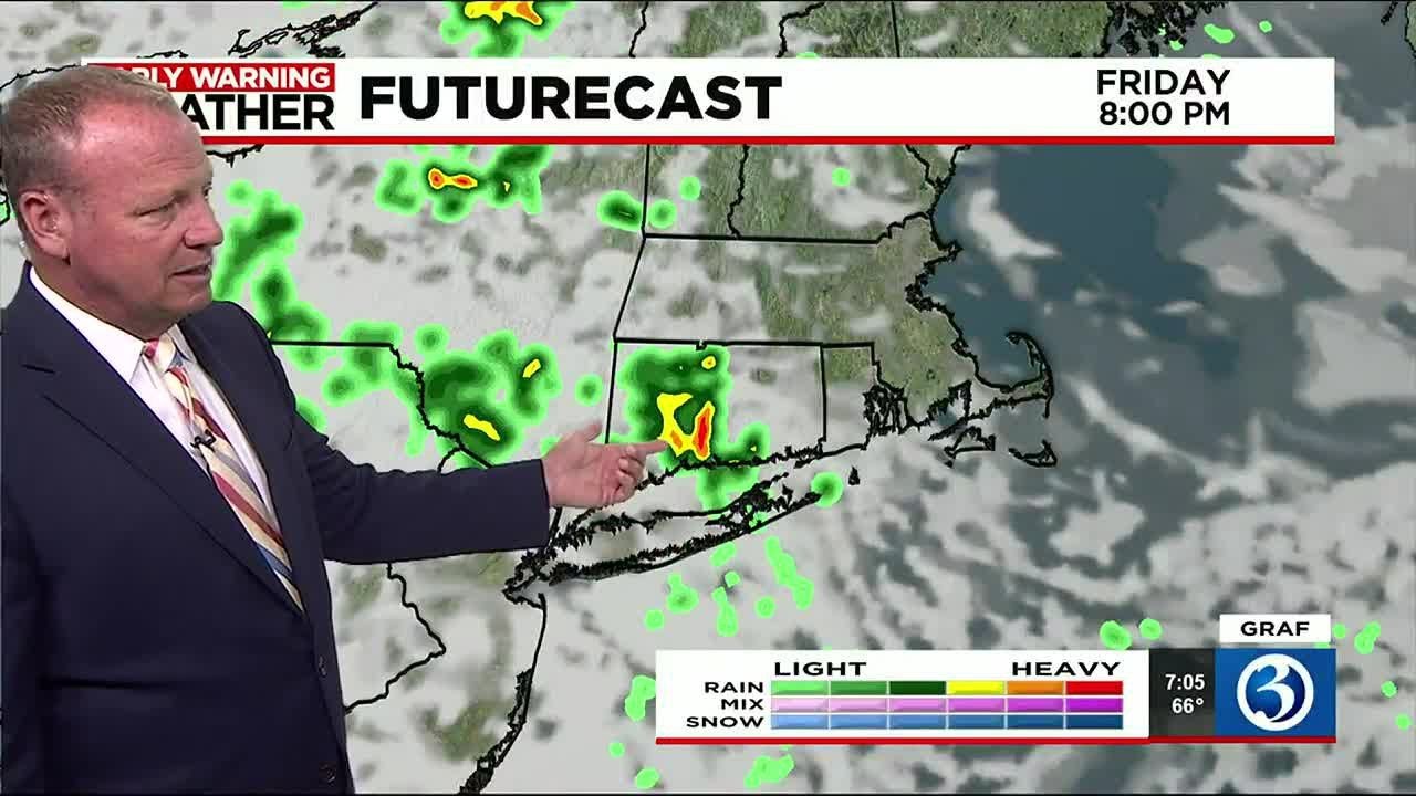 FORECAST: Mostly cloudy Friday, daily storm chances through the weekend ...