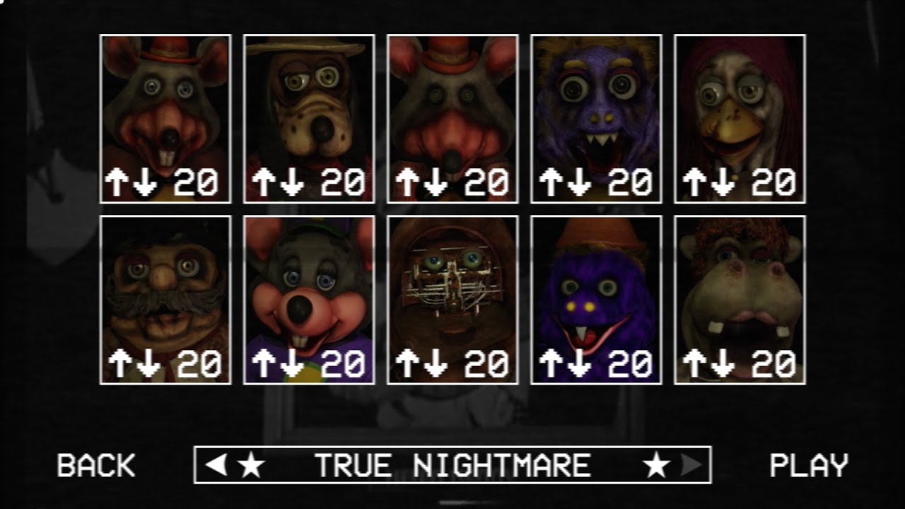 FNACEC: R | TRUE NIGHTMARE COMPLETE! (READ DESC.) - YouTube