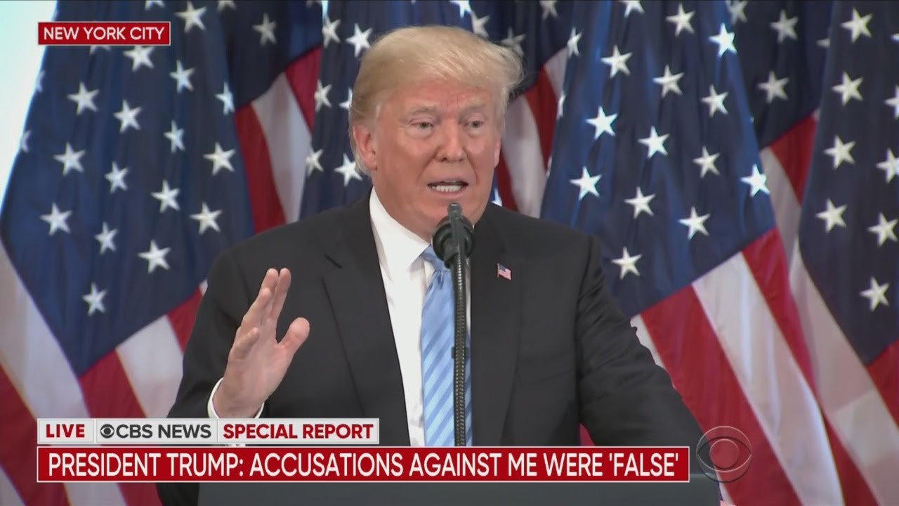 CBS News Special Report: President Trump News Conference 9/26 - YouTube