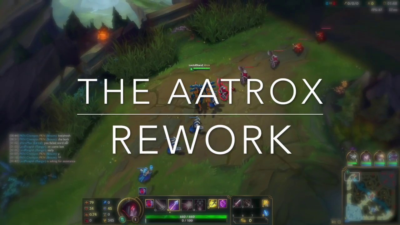 Aatrox Rework - YouTube