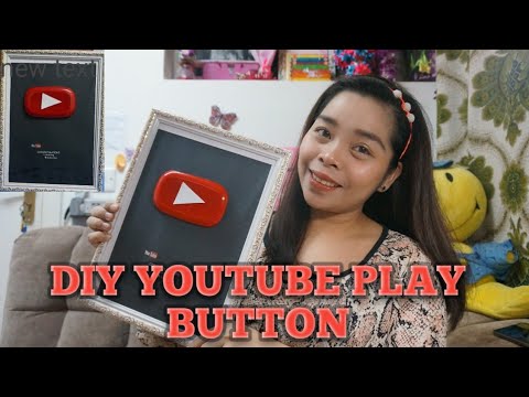 I Make my Own YouTube Play Button || DIY YOUTUBE PLAY BUTTON - YouTube