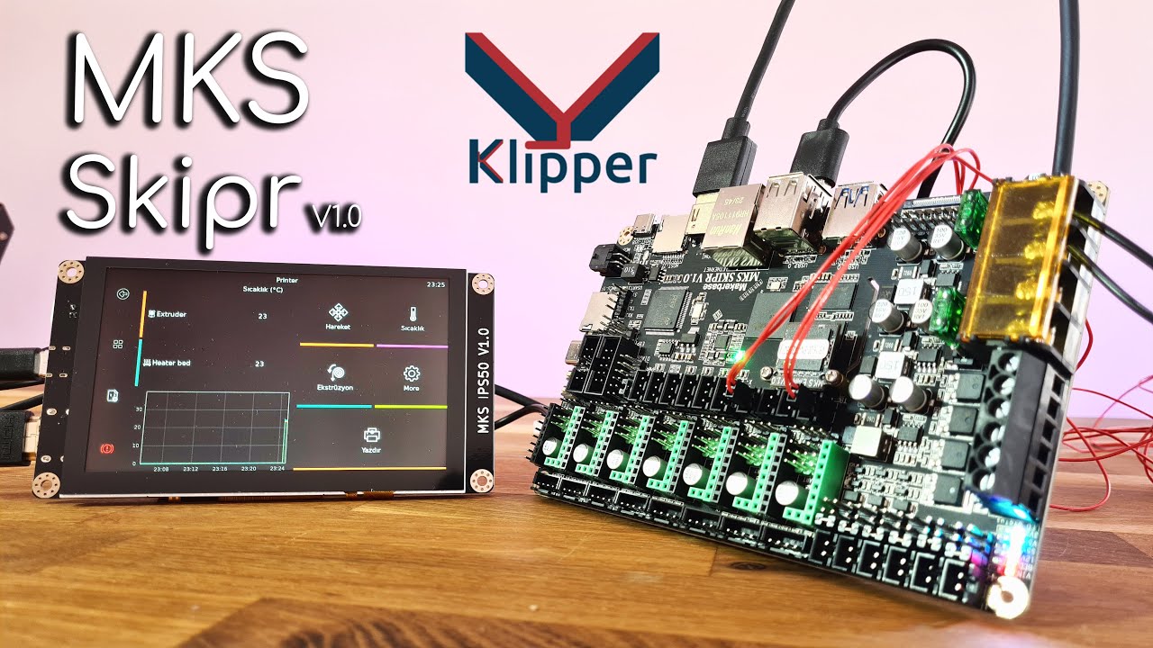 MKS Skipr Kontrol Kartı | Klipper Sistem - YouTube