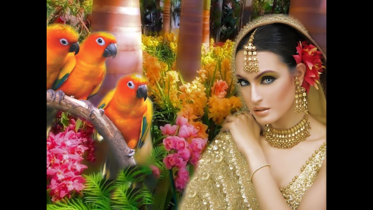 Indian beauties. Zene: Edvin Marton: India - YouTube