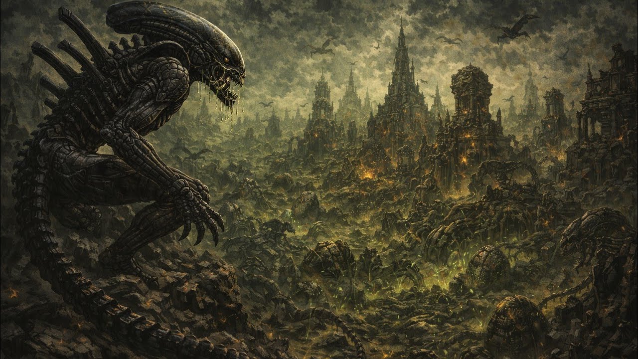Alien VS Predator : Birth of the XenoPredator King - YouTube