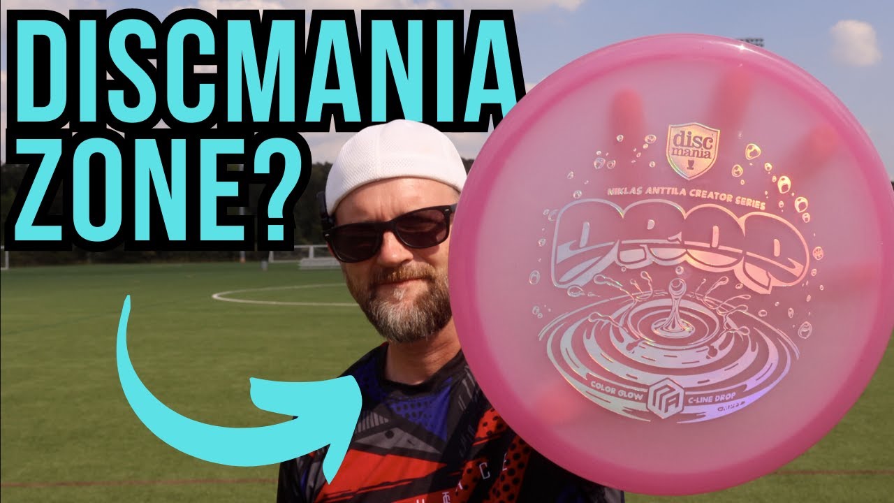 DROP from Discmania NEW // Is it a ZONE? // Niklas Anttila Disc Review ...