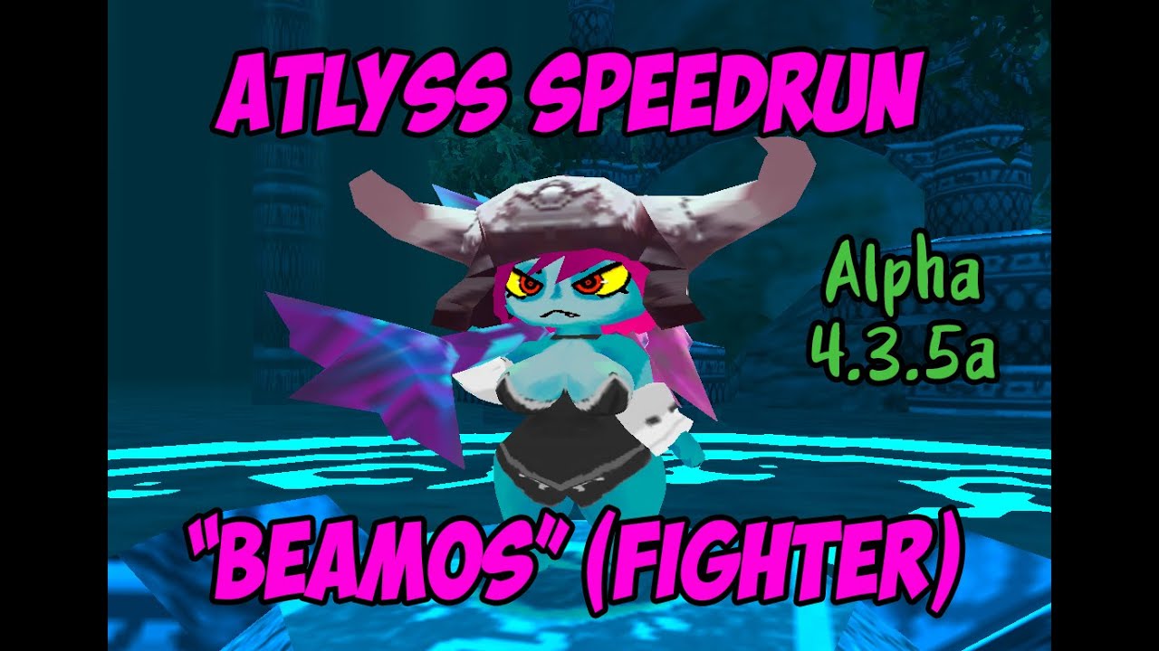 [OLD] ATLYSS Speedrun - Catacombs (Hard) "Beamos" Map in 2:27 (Fighter ...