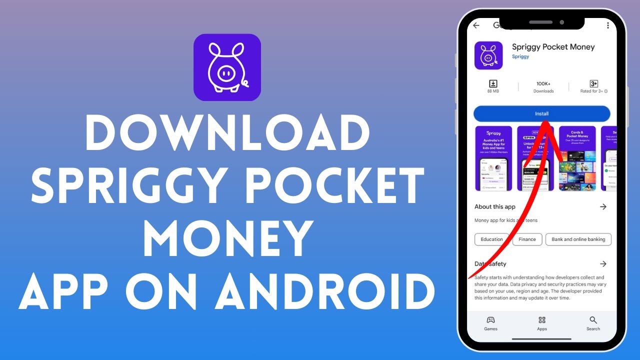 How to Download Spriggy Pocket Money App on Android (2024) | Spriggy ...