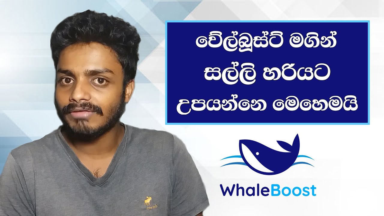 How to earn with whale boost || E Track Show - YouTube