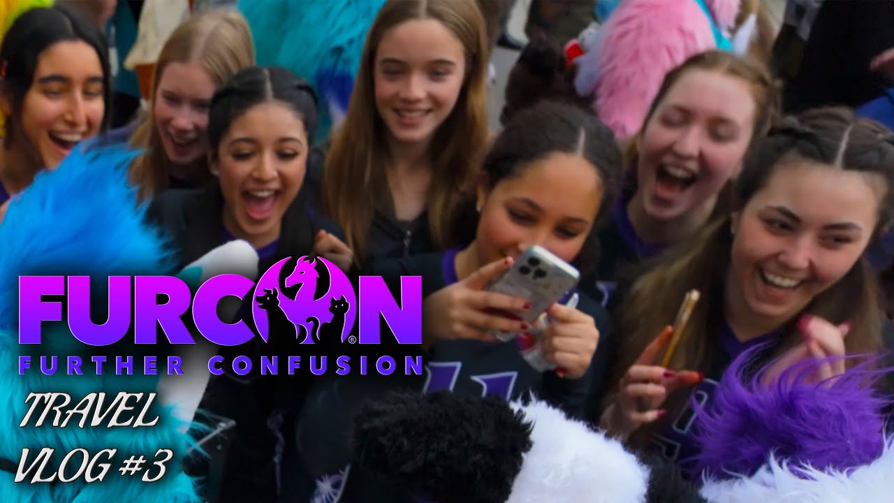 GIRL'S VOLLEYBALL MEETS FURRY CON?? Further Confusion 2024 Travel VLOG ...