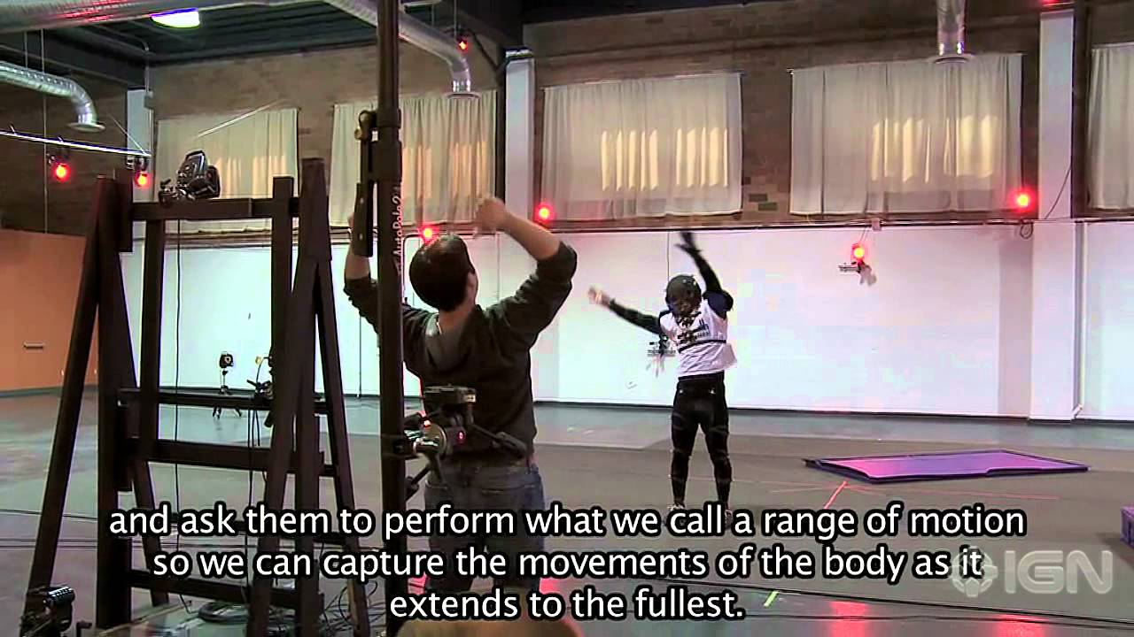NFL 2011 iPhone - Motion Capture Session - YouTube