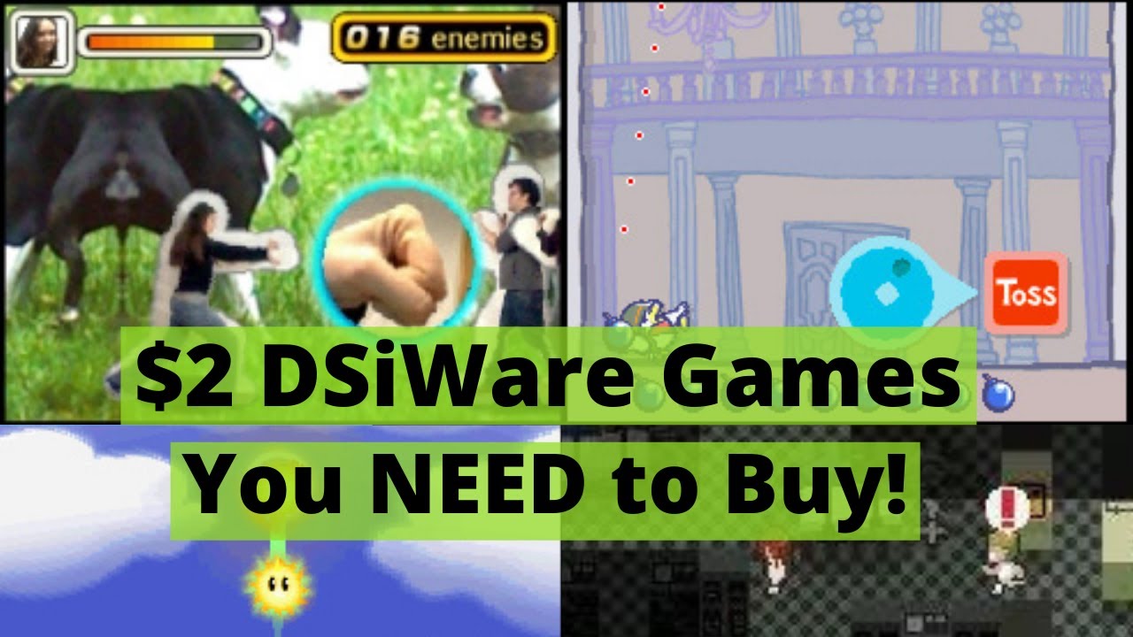 $2 DSiWare Games Worth Playing in 2023 - YouTube
