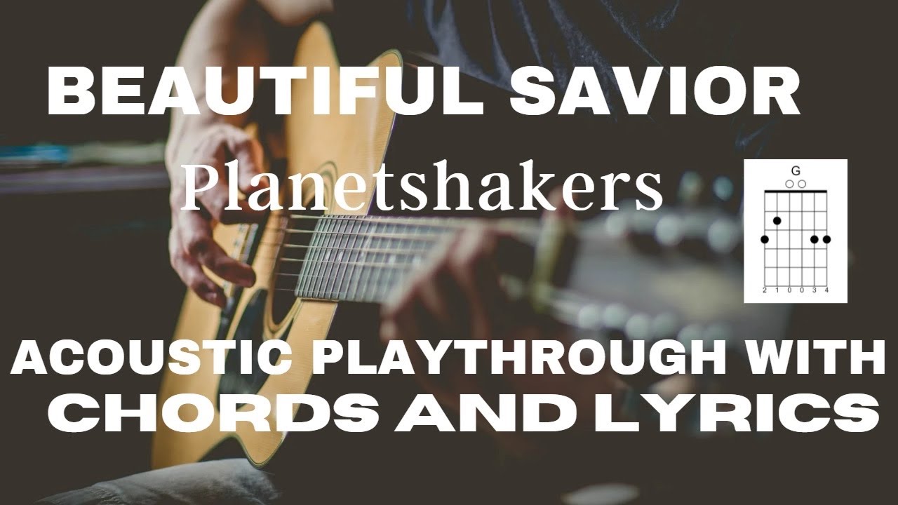 Beautiful Savior - Planetshakers (Acoustic Guitar Cover) - YouTube
