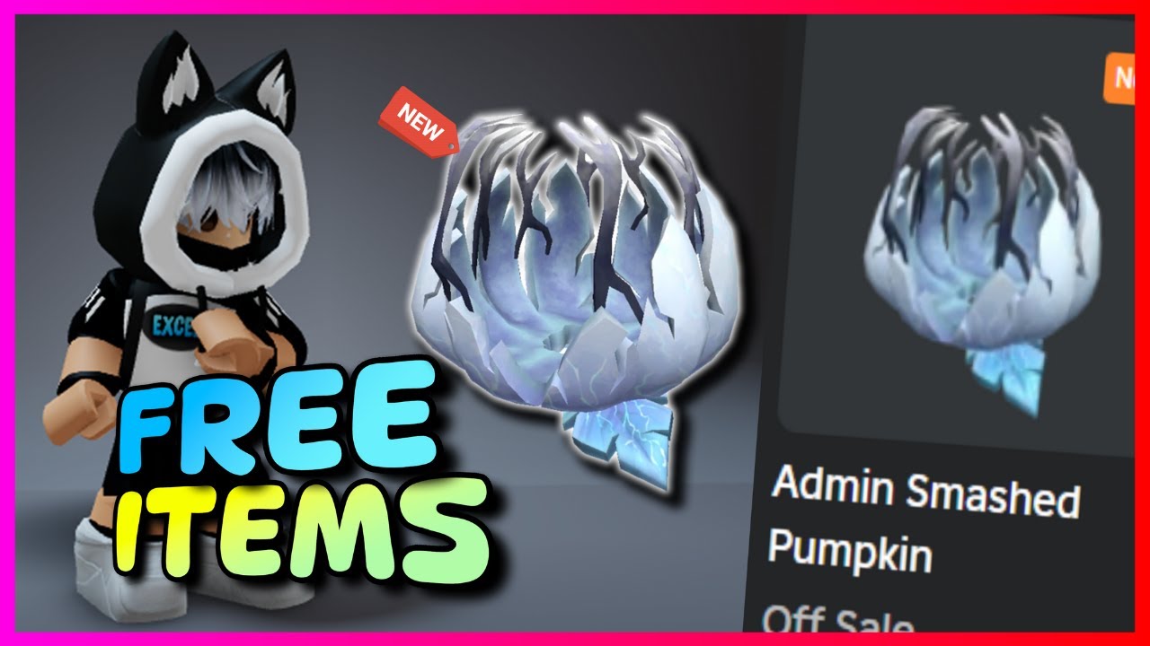 [EVENT] New FREE UGC items 🔥😱, How to get FREE UGC ITEMS Admin Smashed ...