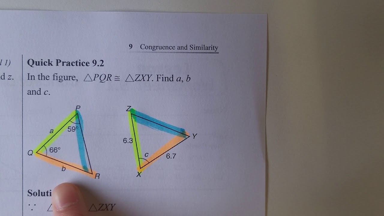 (33) Quick Practice 9.2 - YouTube