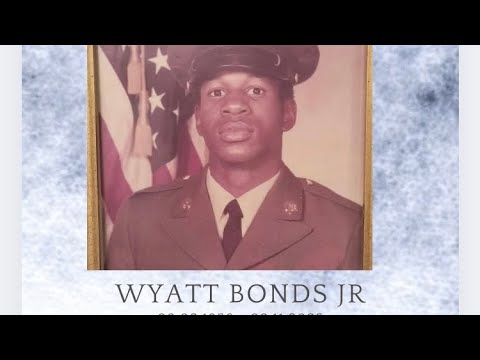 Wyatt Bonds Jr military burial (Part 4) - YouTube
