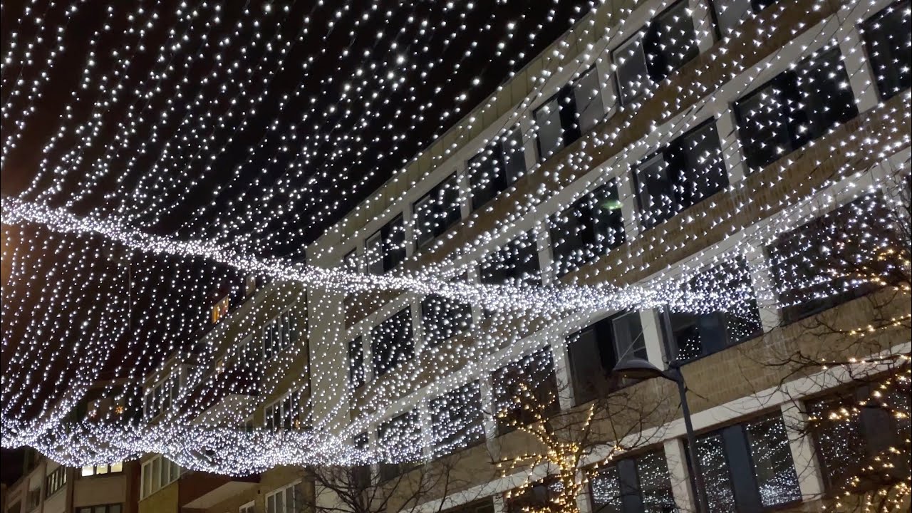 Christmas &New year lights in Helsingborg/Sweden - YouTube
