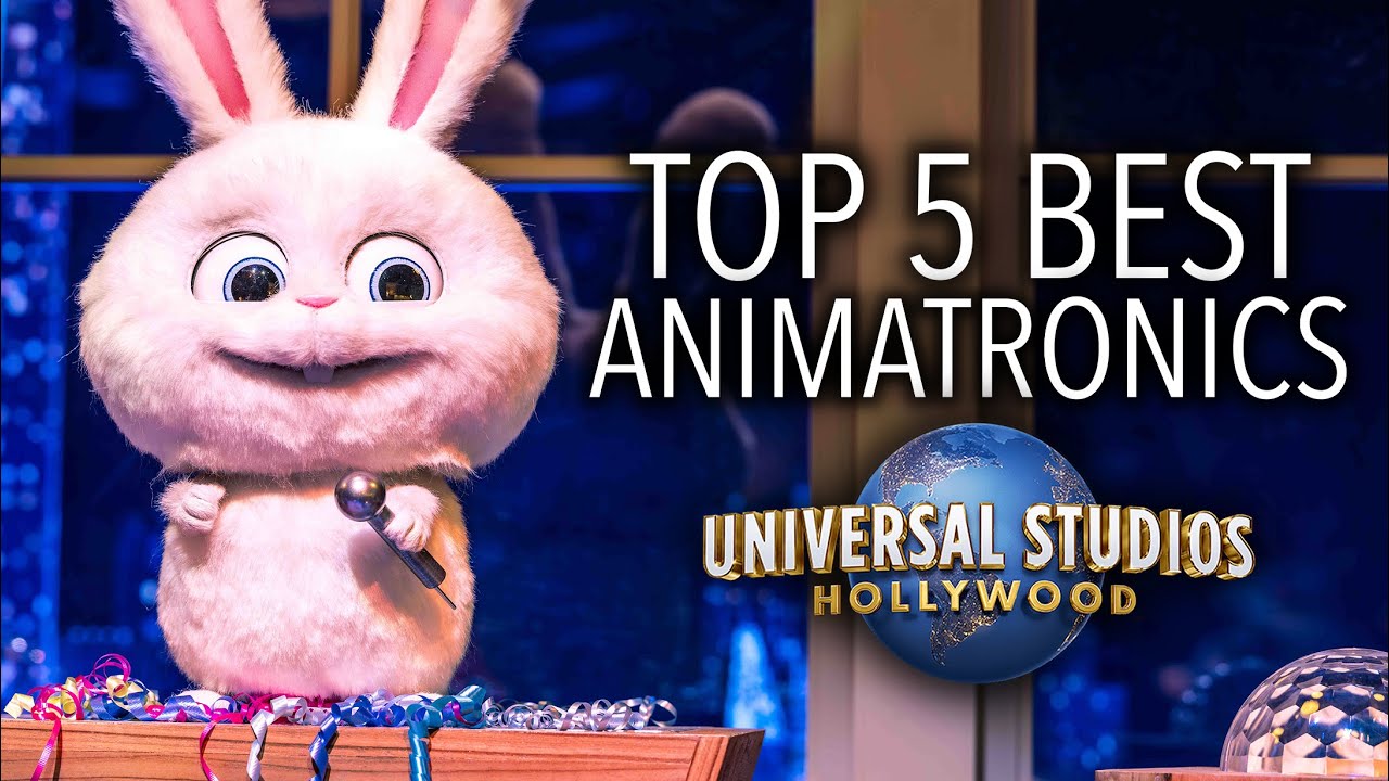 Top 5 Best Animatronics at Universal Studios Hollywood - YouTube