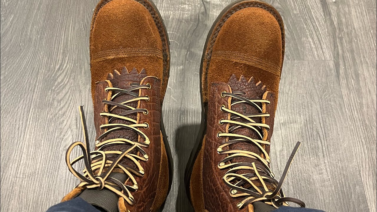 JK forefront Bison custom bison boots - YouTube
