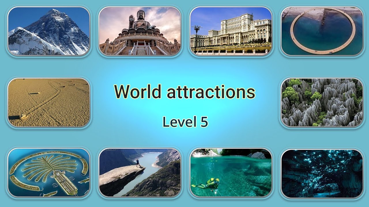 Guess the country by attractions | Level #5 | World attractions ...