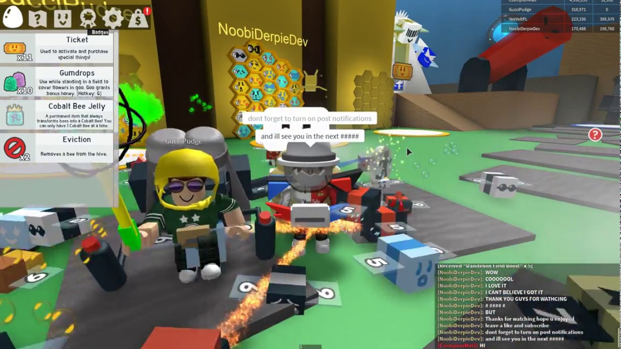 GETTING THE COBALT BEE!!! - Roblox Bee Swarm Simulator - YouTube