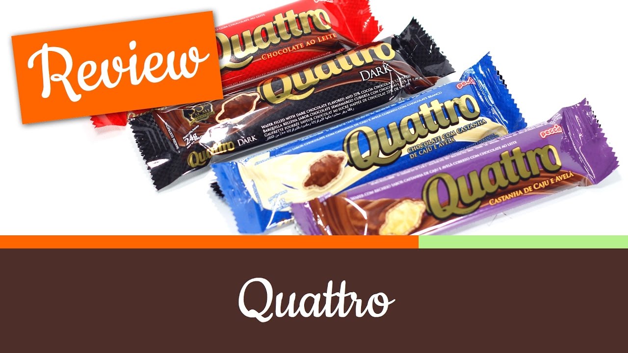 Chocolate Quattro ao Leite | Dark | Castanha de Caju e Avelã - Peccin ...