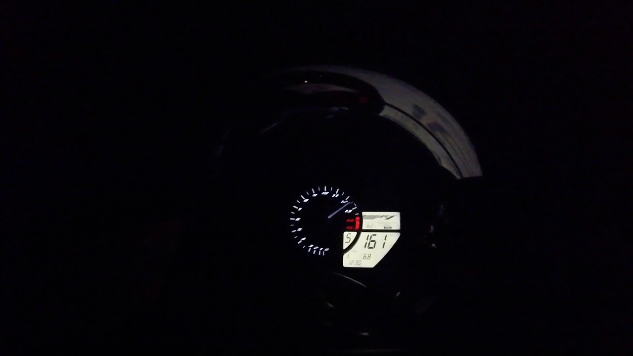 2009 Yamaha R1 Top Speed (MPH) - YouTube