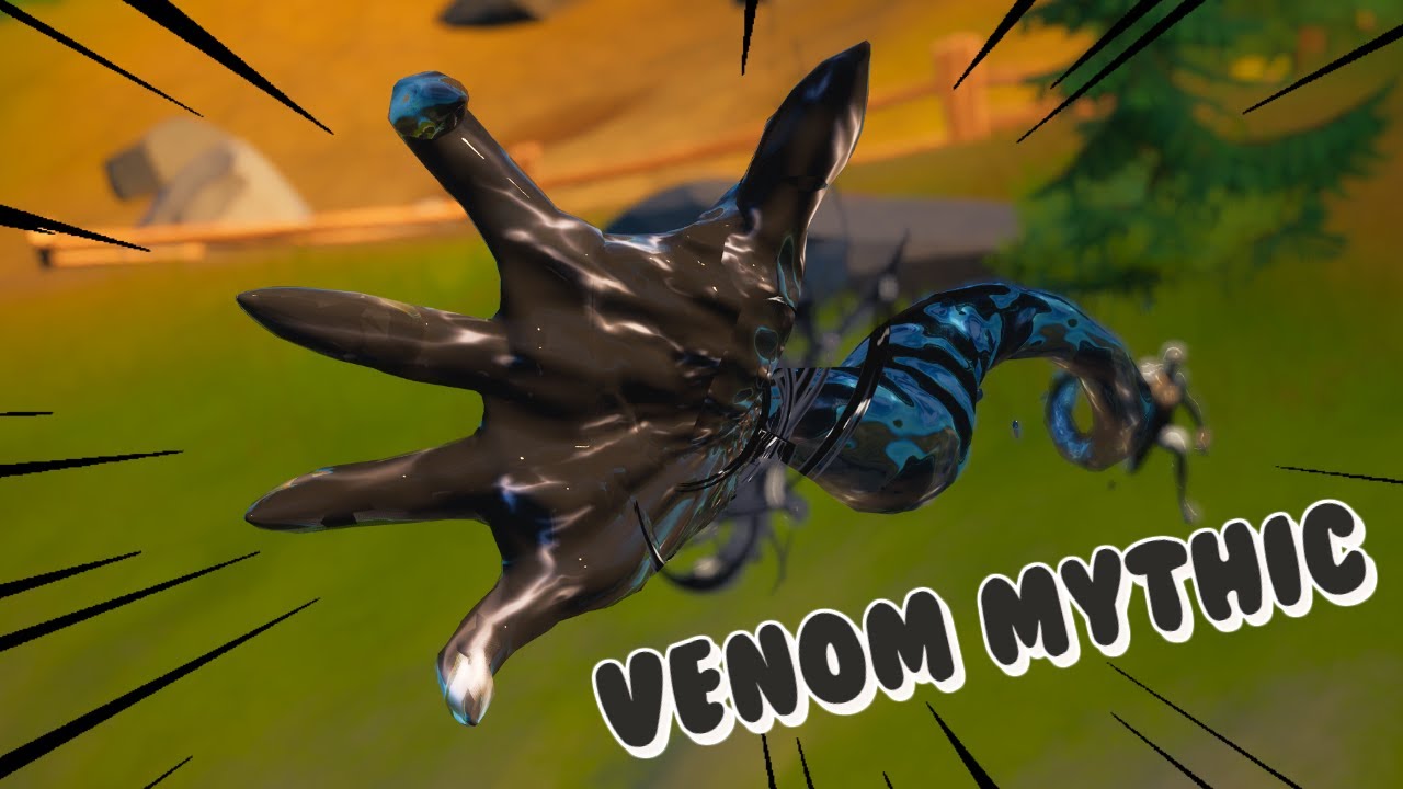 NEW VENOM MYTHIC in Fortnite - VENOM SKIN & MYTHIC Gameplay 🕷️🤣 - YouTube