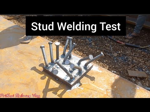 Bend testing for shear studs in Ahmednagar। Studs Welding Machine। # ...