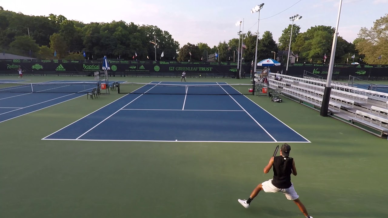 Andre Ilagan vs Jacob Bullard (14) - Kalamazoo 2019 B18 3rd Round Match ...