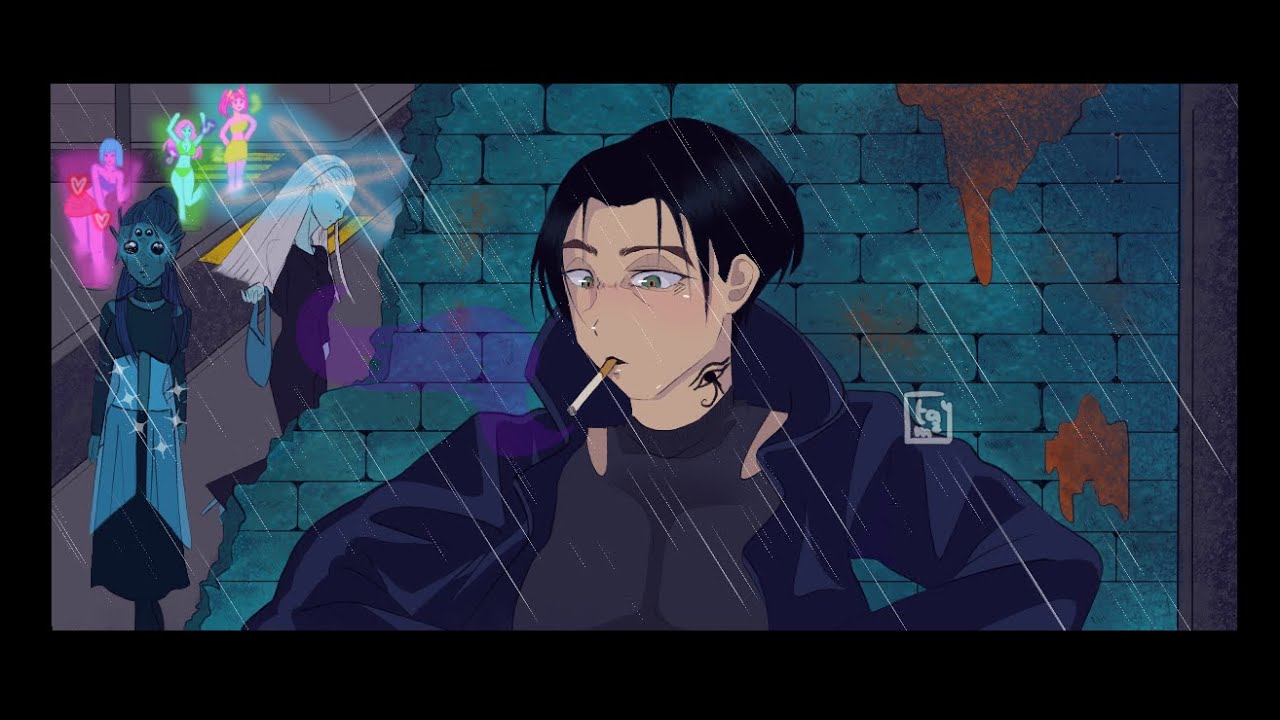 Speed Paint & Futuristic Ambience, Post-apocaliptic Time Line👽 - YouTube