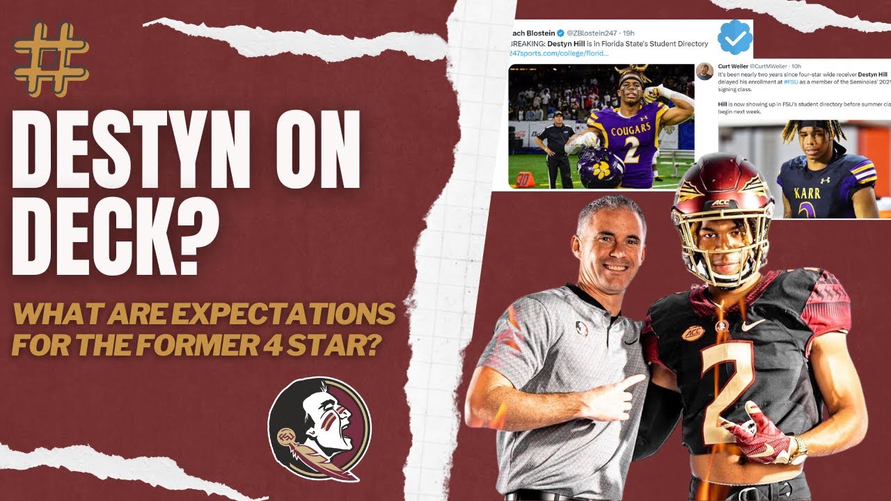 Is Destyn Hill Actually Here? - Year 1 Impact & Expectations - FSU ...