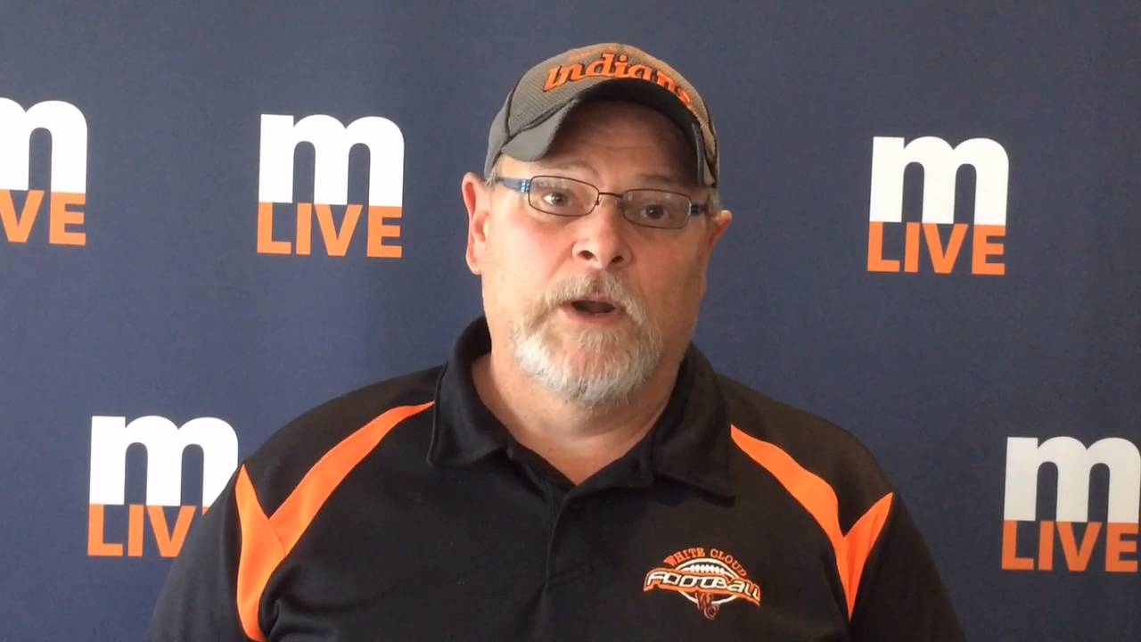 Coach Dan Ruthven talks about White Cloud football - YouTube