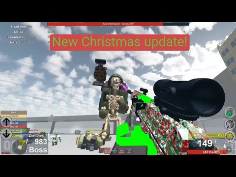 New Roblox Zombie Uprising Christmas Update! New Tier 11 & more! (GS 16 ...