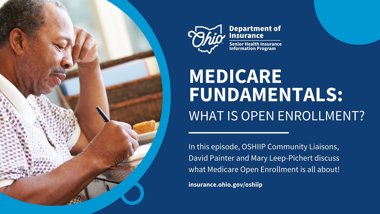 OSHIIP Medicare Fundamentals: What is Medicare Open Enrollment? - YouTube