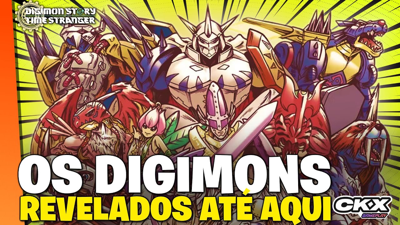 DIGIMONS REVELADOS DO DIGIMON STORY TIME STRANGER [4k 60fps] - YouTube