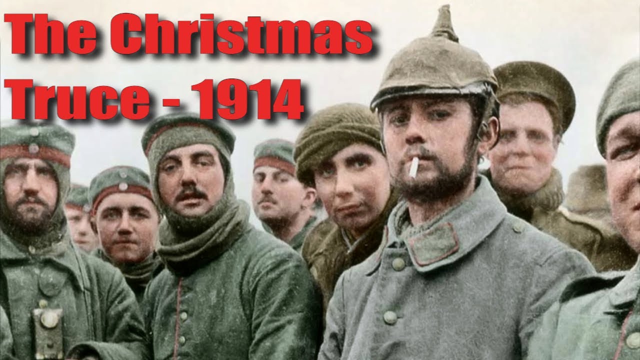 Visiting a site of the Christmas Truce of 1914 near Ypres, Belgium ...