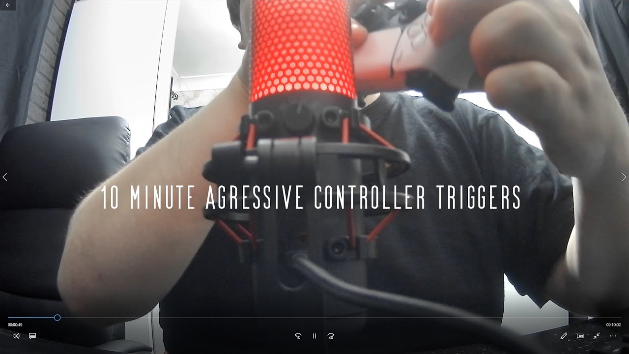 ASMR 10 Minute Aggressive controller sounds - YouTube