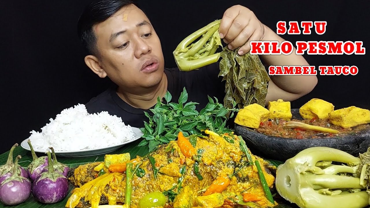 SPESIAL MAKAN MENU SUNDAAN 1 KILO PESMOL IKAN MAS + LALAPAN MENTAH ...