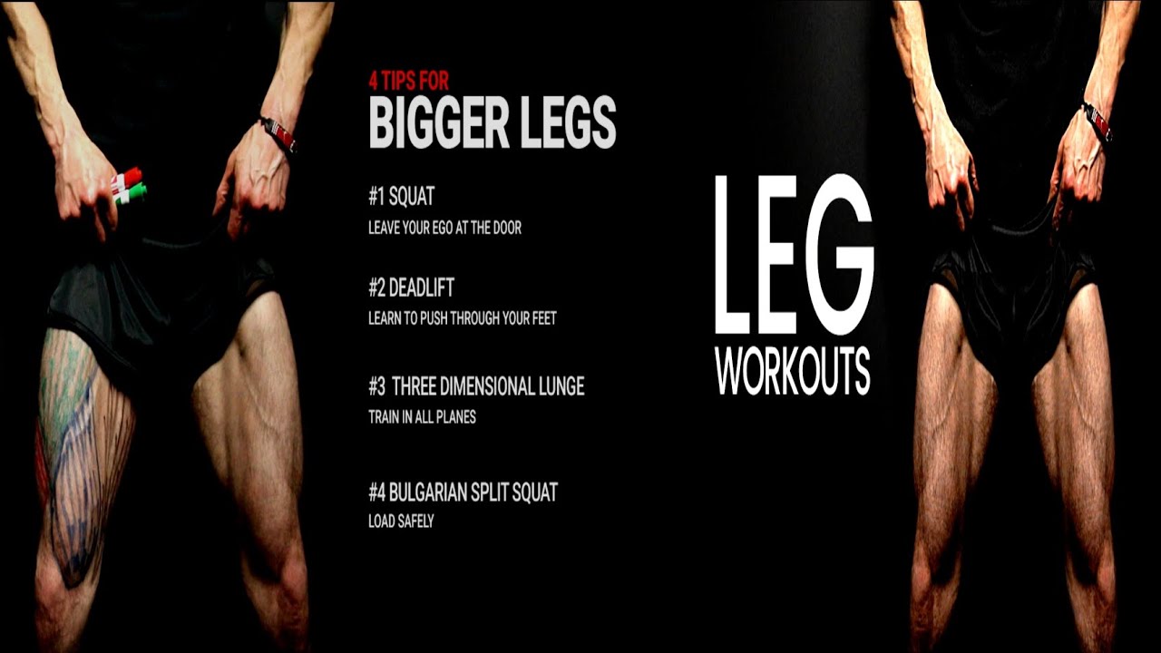 Top 5 Big Leg Workout Exercises You Should Be Doing - YouTube