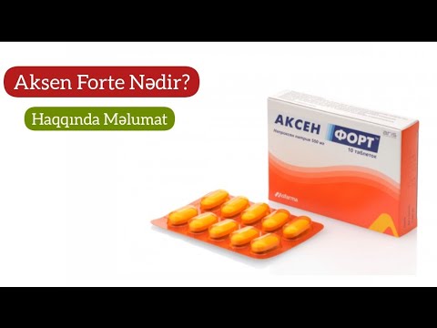 Aksen Forte Nədir? | Aksen Forte Nə Üçündür? | İstifadə Qaydası | Haqqında Məlumat