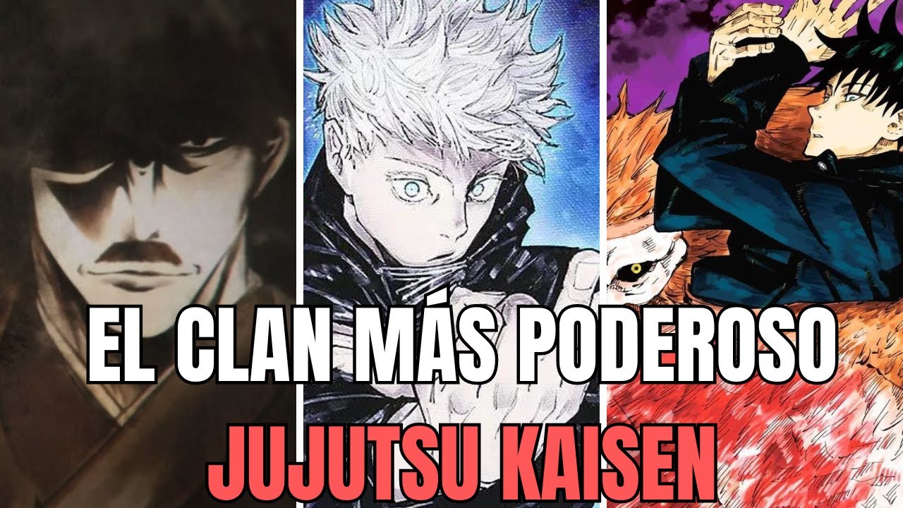 El CLAN MAS PODEROSO de JUJUTSU KAISEN | CLANES EN JJK - YouTube