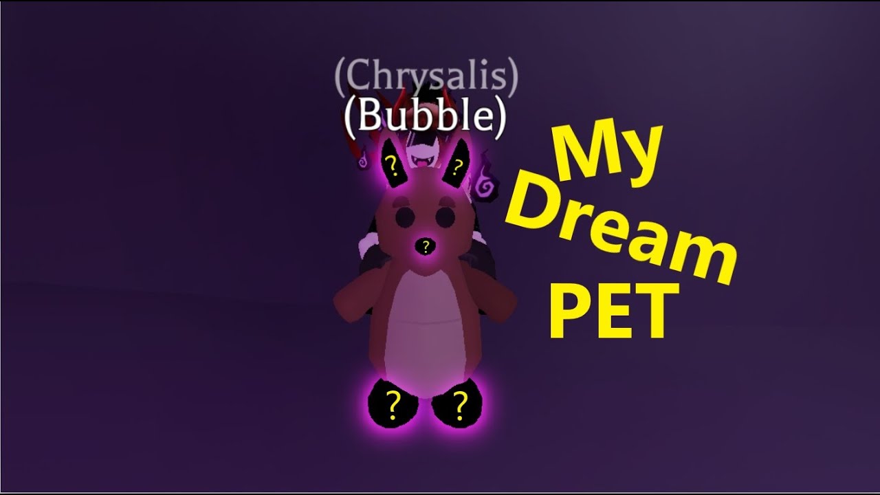 Finally getting my Dream Pet in Adopt me!!! - YouTube