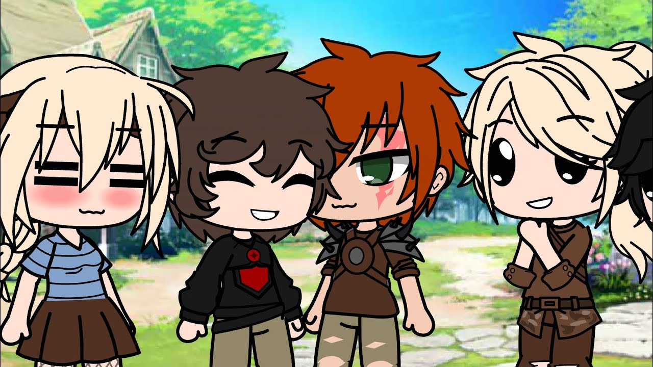 Hiccup and dagur singing ||httyd || Gacha club || hiccstrid - YouTube