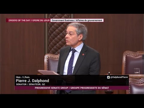 Senator Dalphond on medical assistance in dying - Februar 8, 2021 ...