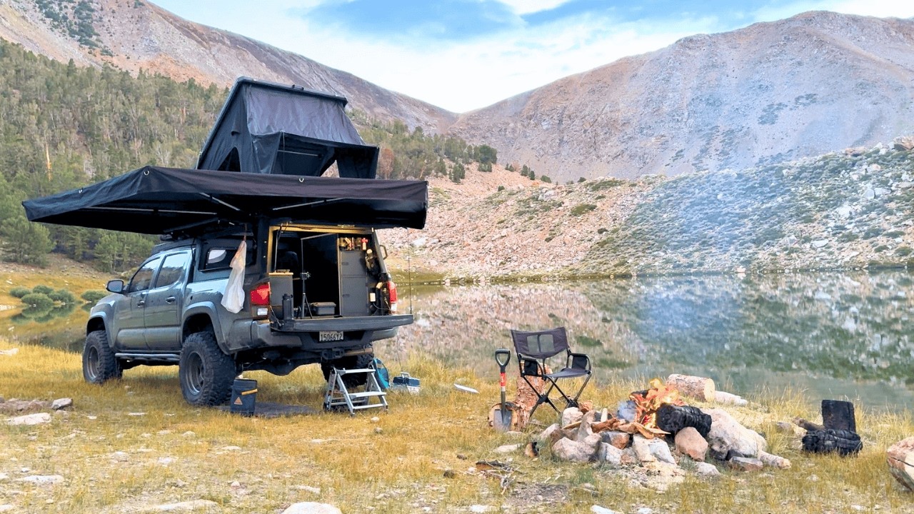 Off-Road to 10,000ft! Camping at Funnel Lake, Coyote Flats | Layton ...