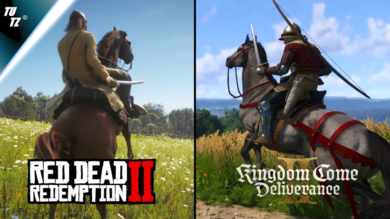 KCD2 VS RDR2 Comparison on PS5 4K HDR 60 FPS - YouTube
