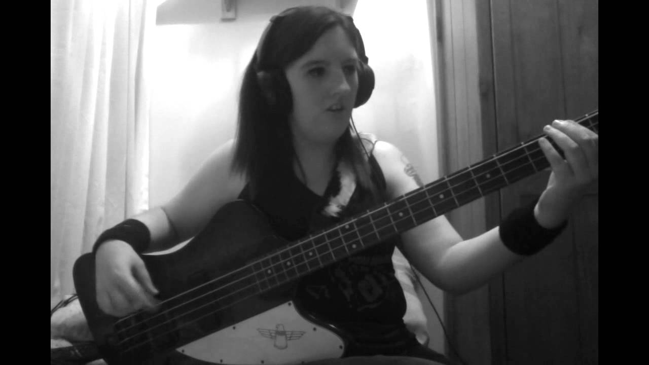 Unapologetic-Halestorm Bass Cover - YouTube